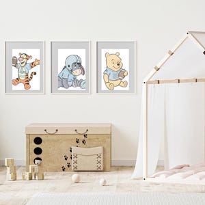 Winnie the Pooh Football Clipart: PNG Images for Scrapbooking - Etsy