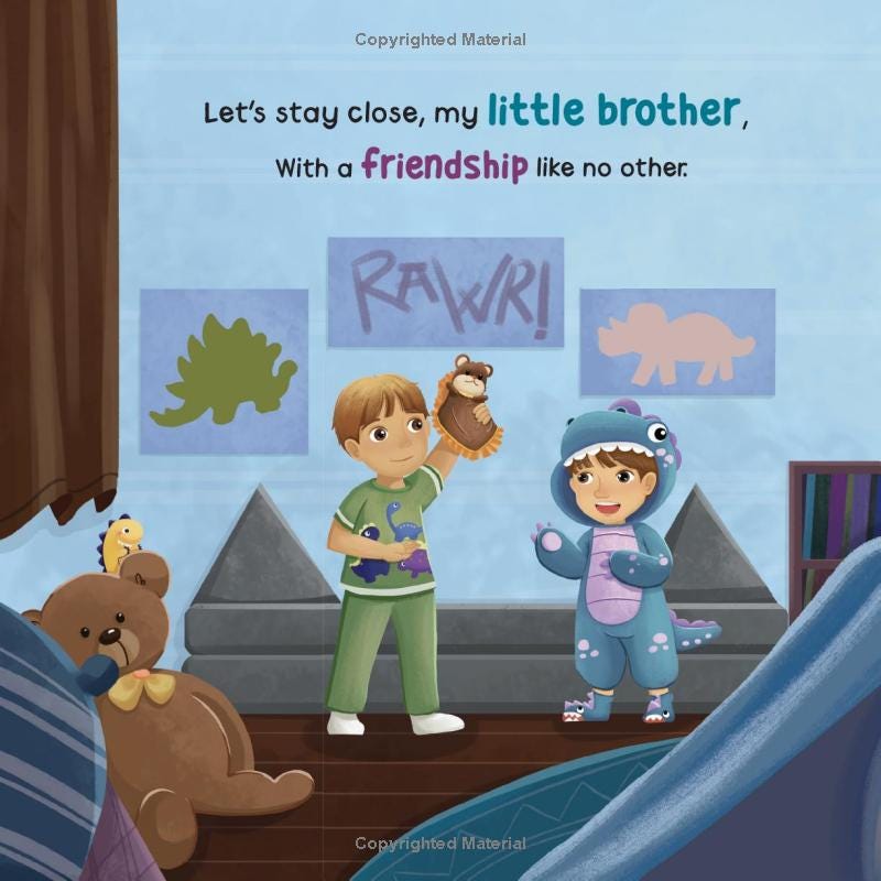 Big Brother, Little Brother Book - Etsy