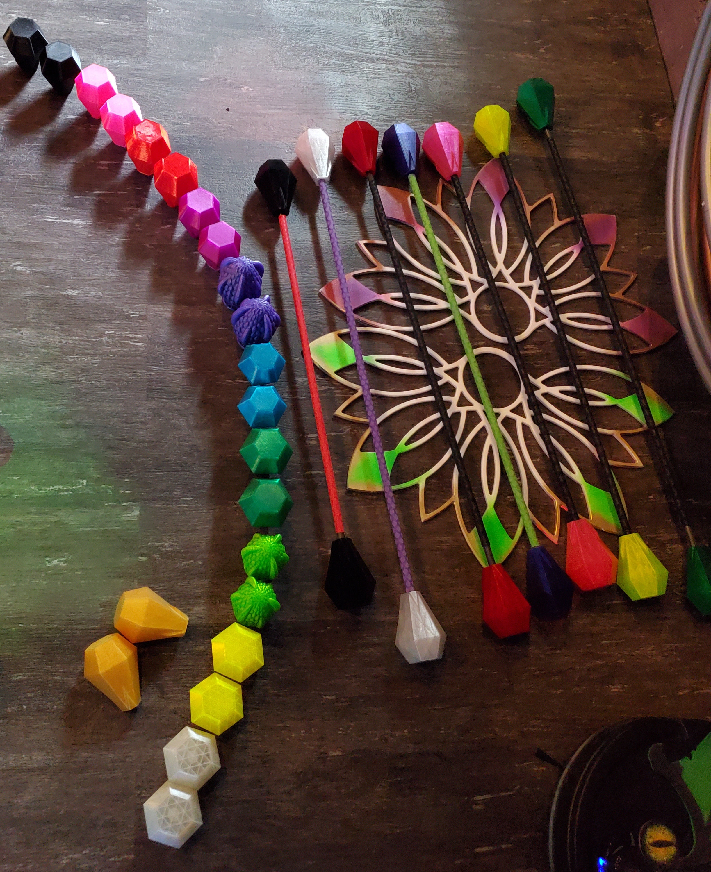 Flow Arts Double Staves by Justice of Dragons - Etsy