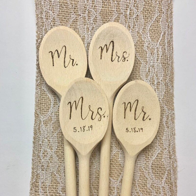 Mr Mrs Spoons - Etsy