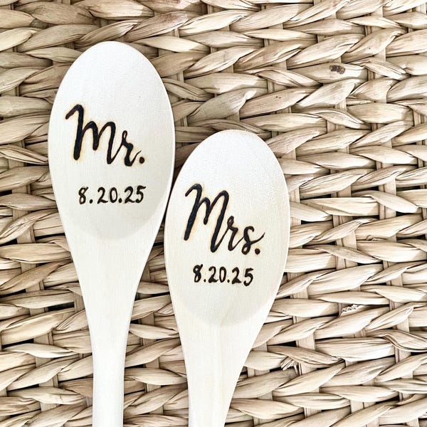 Mr Mrs Spoons - Etsy