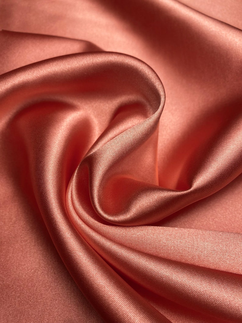 Stretch Satin Fabric - Etsy