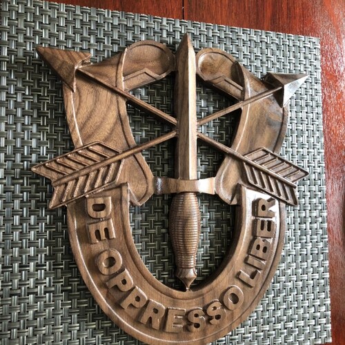 US Army Special Forces Unit Crest Vector Files Dxf Eps Svg Ai - Etsy