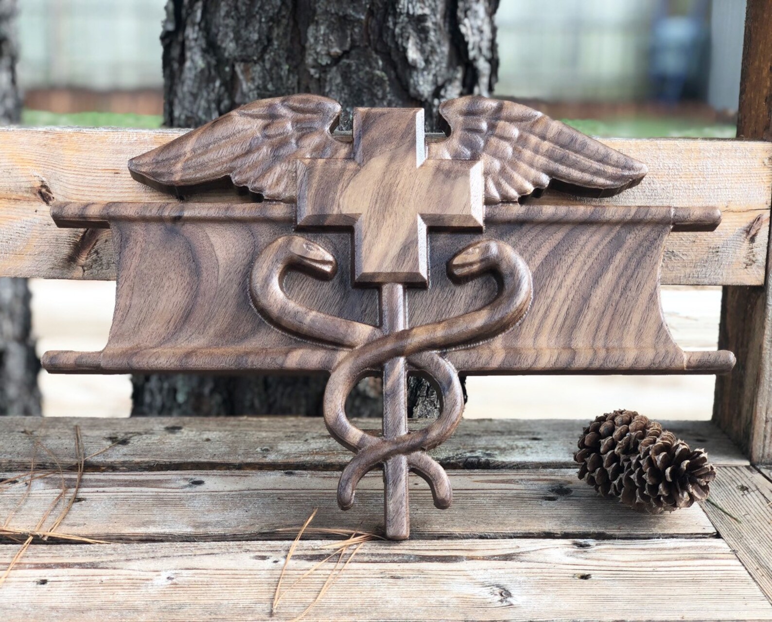 EFMB Badge Walnut - Etsy