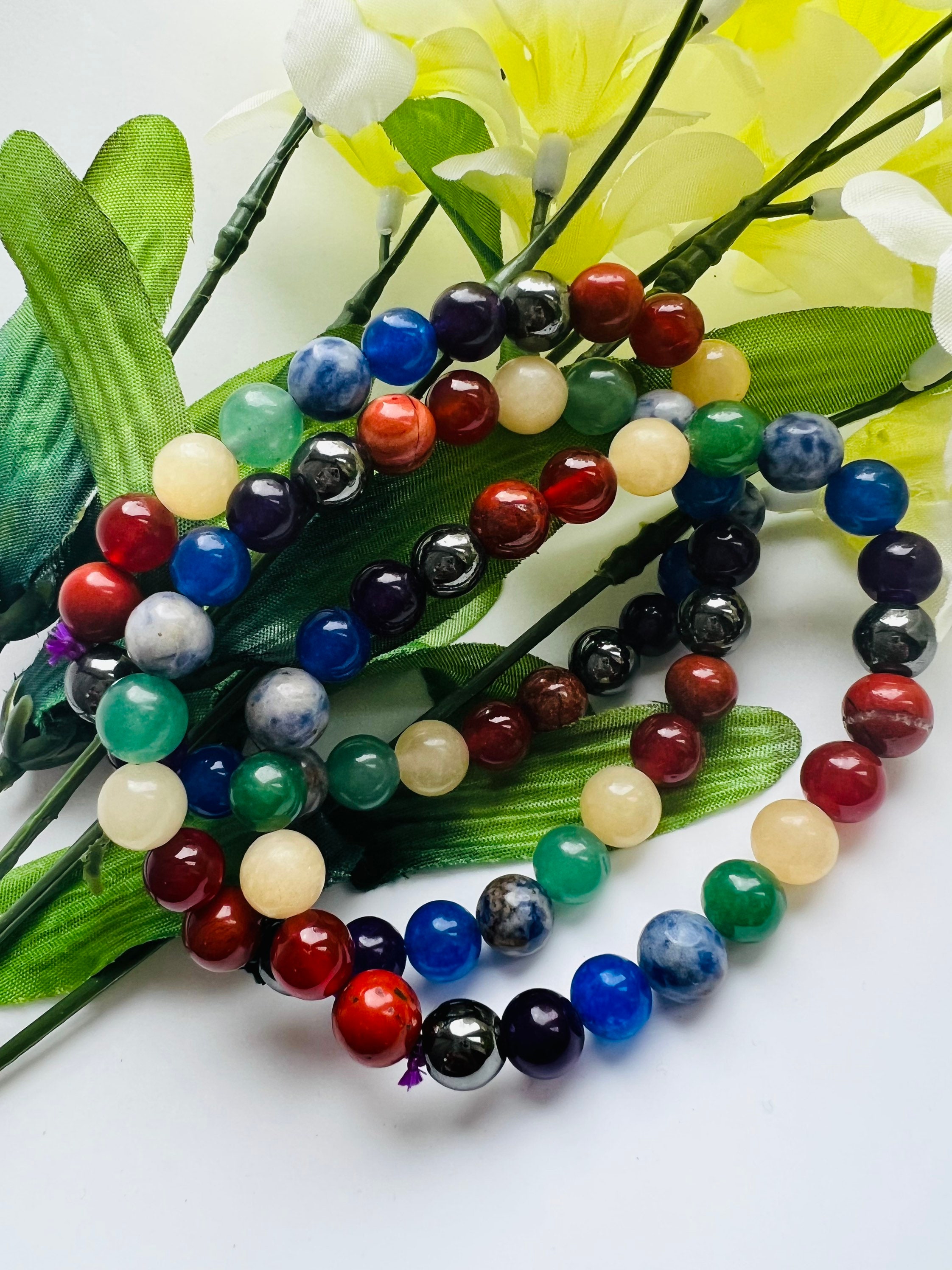 7 Chakra Crystal Bracelet / CHAKRA BALANCING Bracelet Healing - Etsy