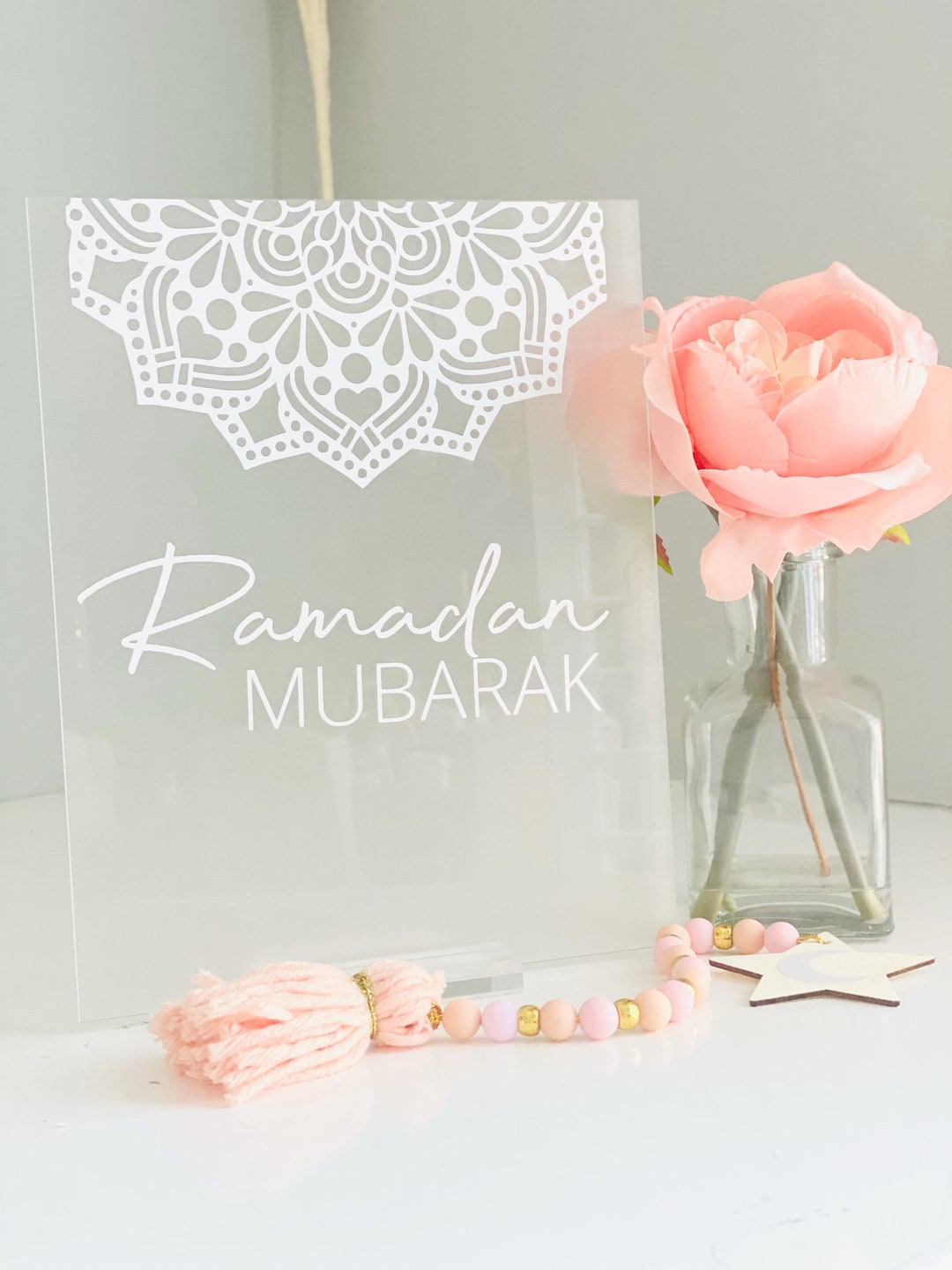 RAMADAN ACRYLIC Poster Ramadan Decorations - Etsy