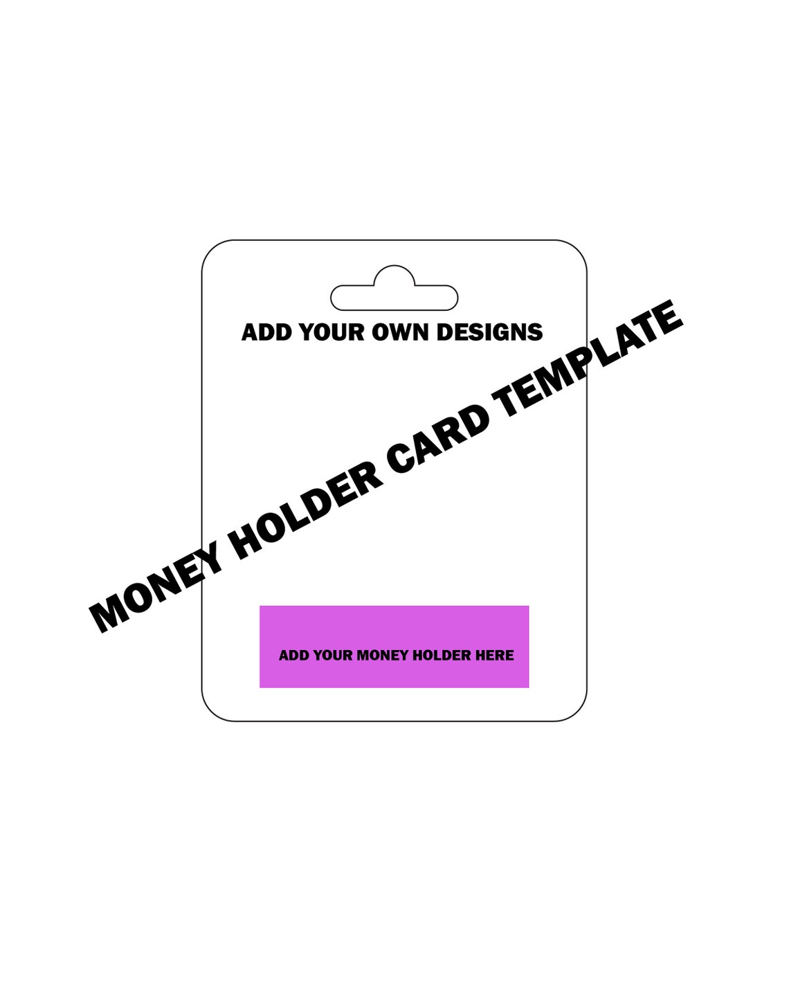 Money Card Template, Money Card Holder, Graduation Gift, SVG, Digital ...