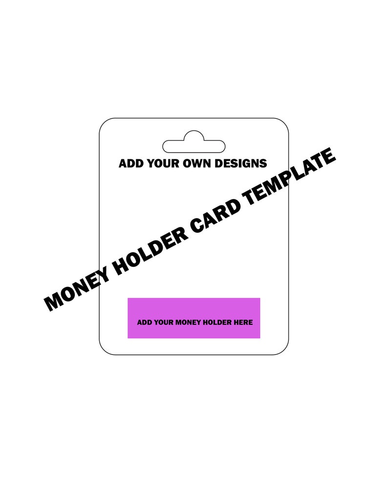 Money Card Template, Money Card Holder, Graduation Gift, SVG, Digital ...
