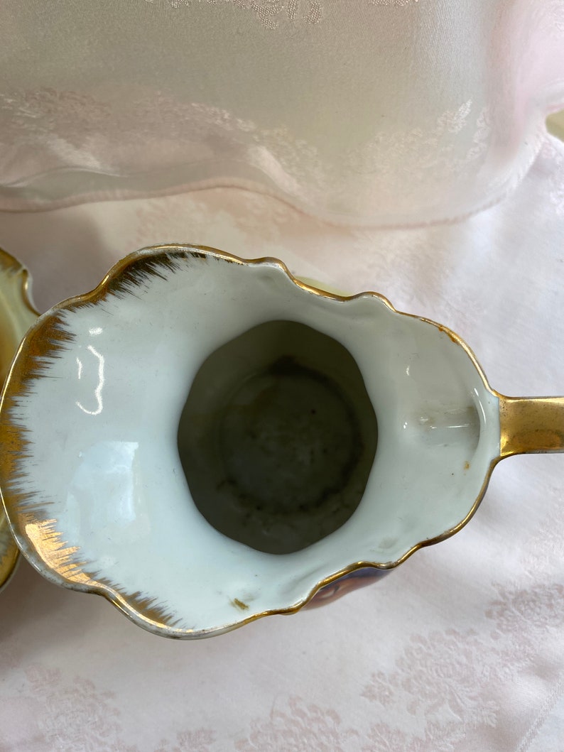 Vintage Enesco Japanese Bowl and Pitcher With Fruit Design - Etsy