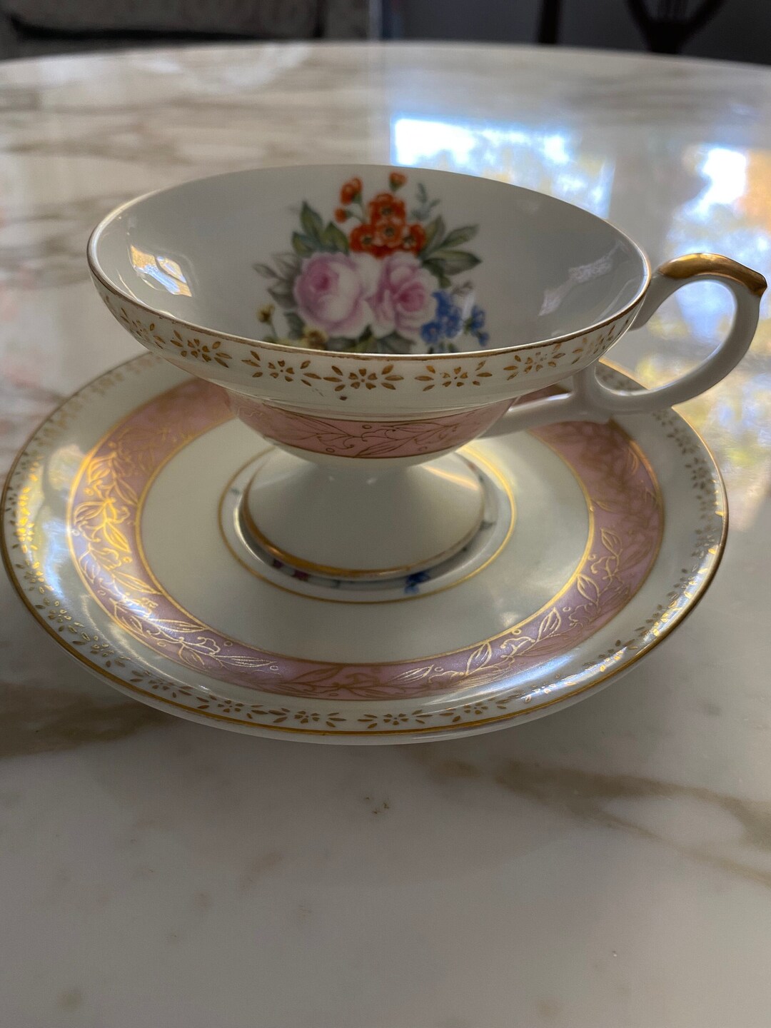 Unique Tea Cup by Yada China Made in Japan. - Etsy