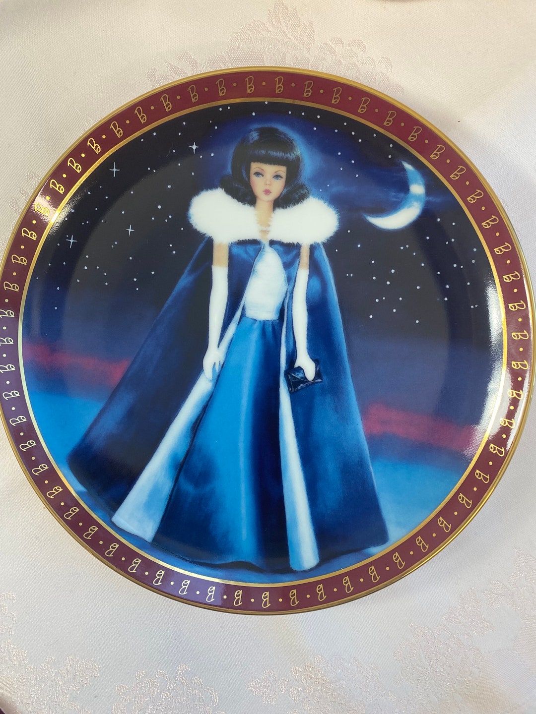 The 1965 Barbie Midnight Blue Collector Plate - Etsy