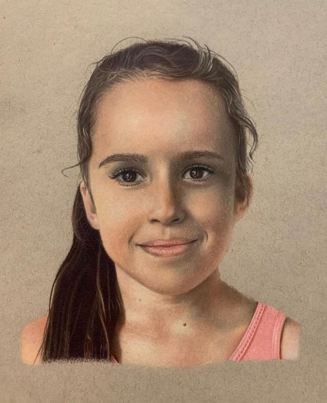 CUSTOM Colored Pencil Portrait ORIGINAL - Etsy