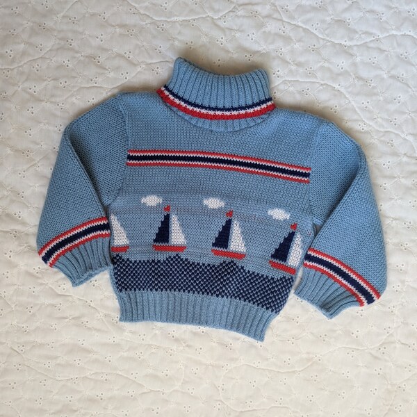 Baby Sailboat Knit - Etsy