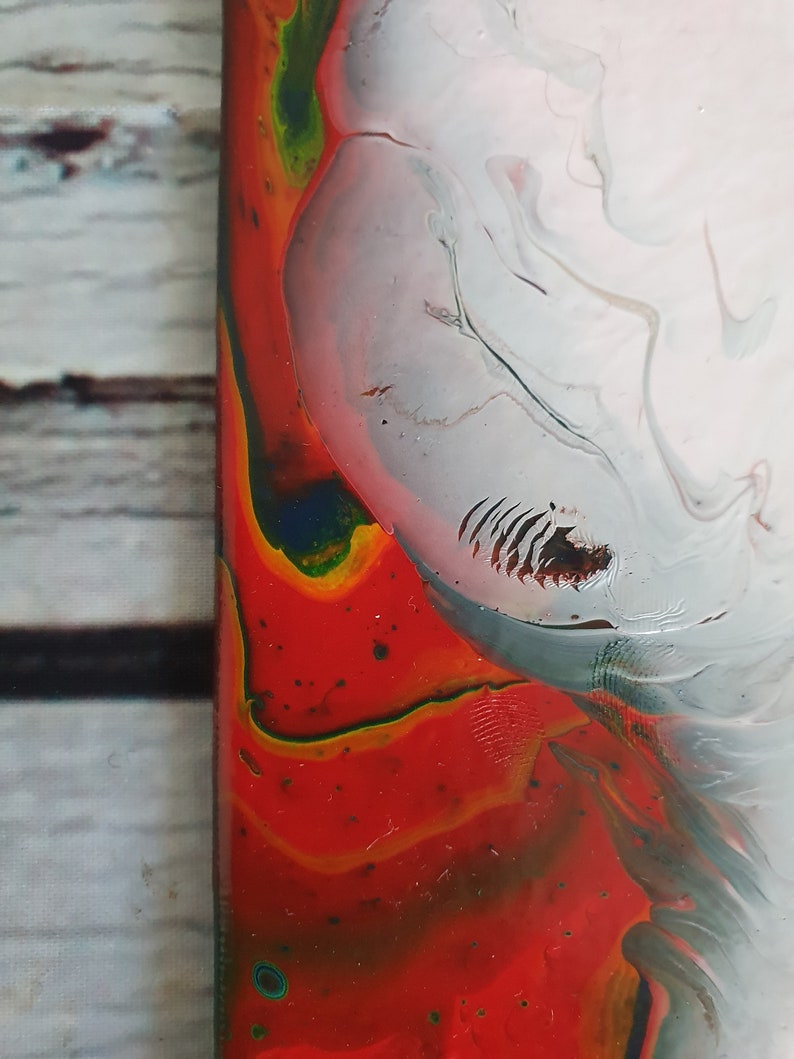 Archangel Uriel White Feather Channelled Angel Fluid Art Paintings ...