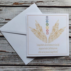 Archangel Metatron Prayer Greetings Cards - Healing From the Angels ...