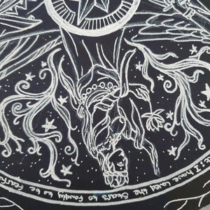 Wheel of the Star Goddess Original Spiritual Artwork - Acrylic Painting ...