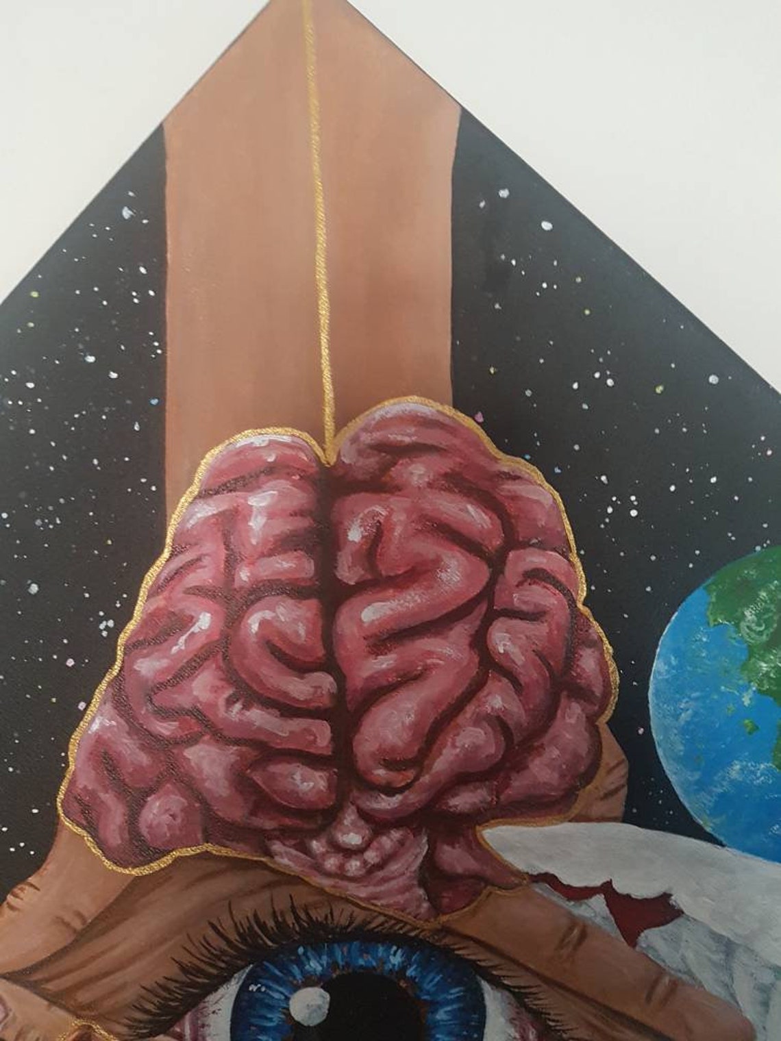 Spiritual Art Painting awakened Heart Awakened Mind | Etsy