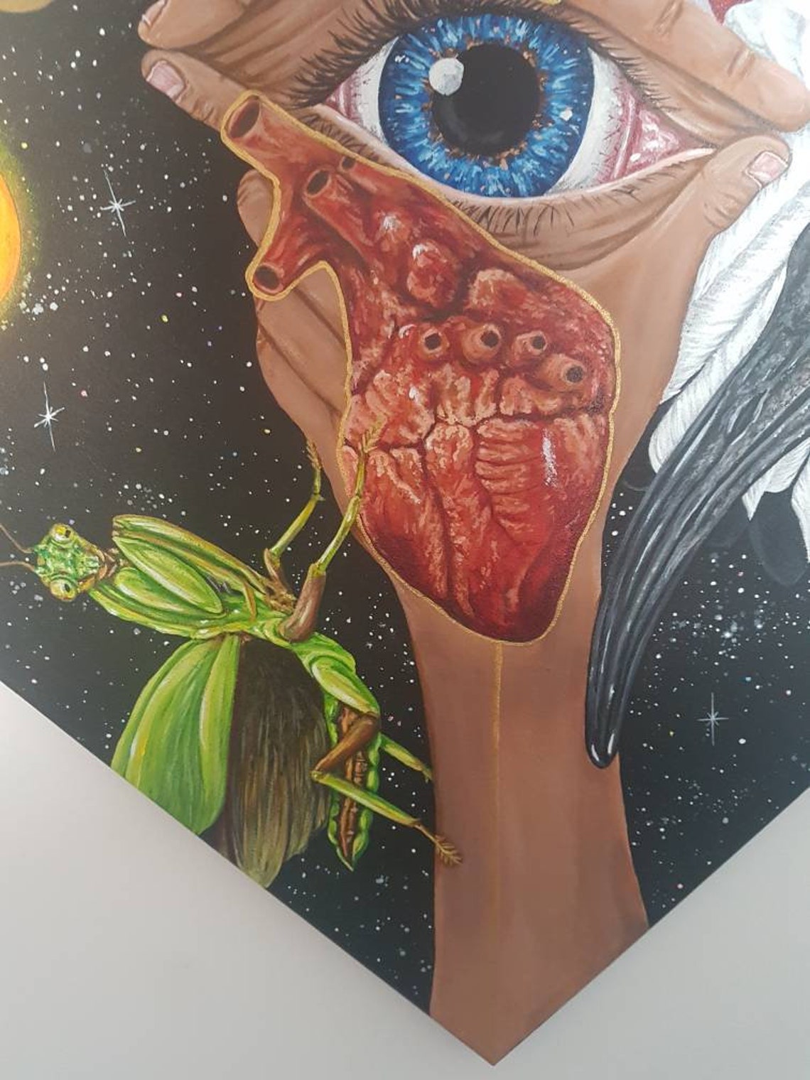 Spiritual Art Painting awakened Heart Awakened Mind | Etsy