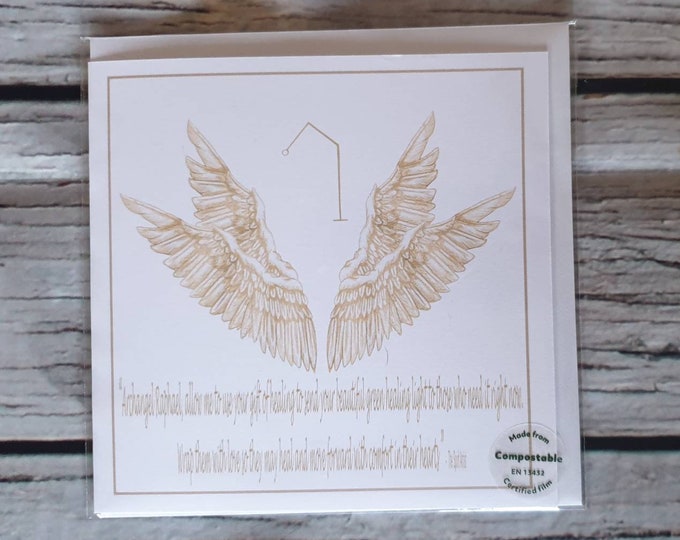 Archangel Raphael Healing Prayer Angel Poem Healing Poem Digital File ...