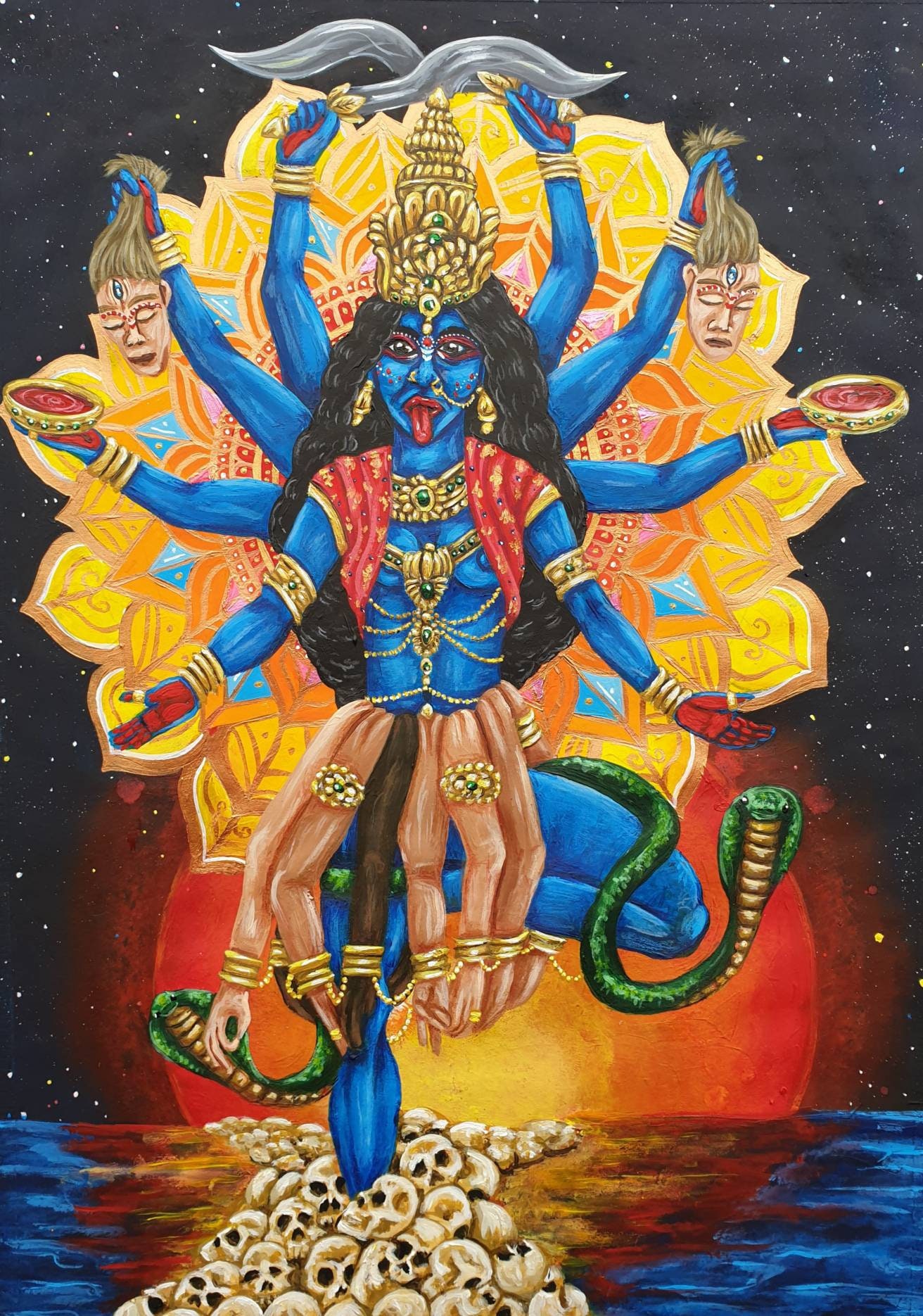 Kali Hindu Artwork