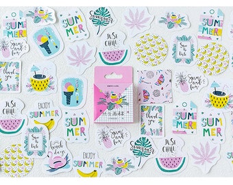 Summer stickers | Etsy