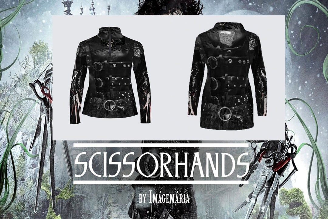 Scissorhands Gothic Cosplay Activewear Top or Sweater - Etsy