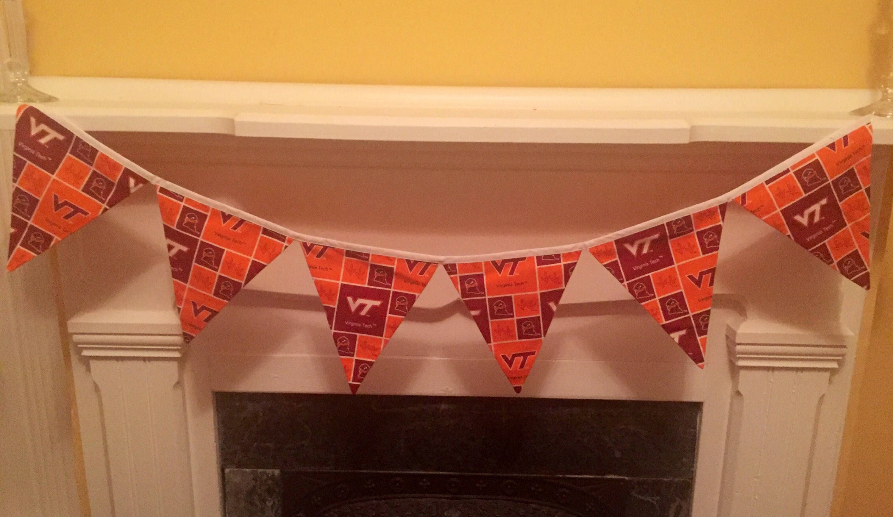 Virginia Tech Banner - Etsy