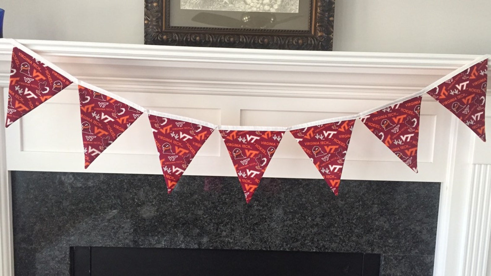 Virginia Tech Banner - Etsy