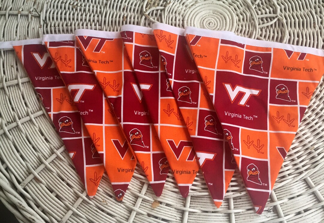 Virginia Tech Banner - Etsy