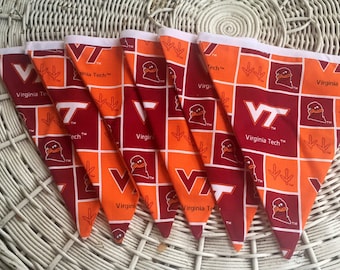 Virginia Tech Banner - Etsy
