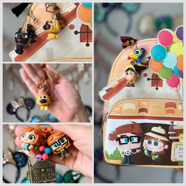 Pixar up Keychain - Etsy