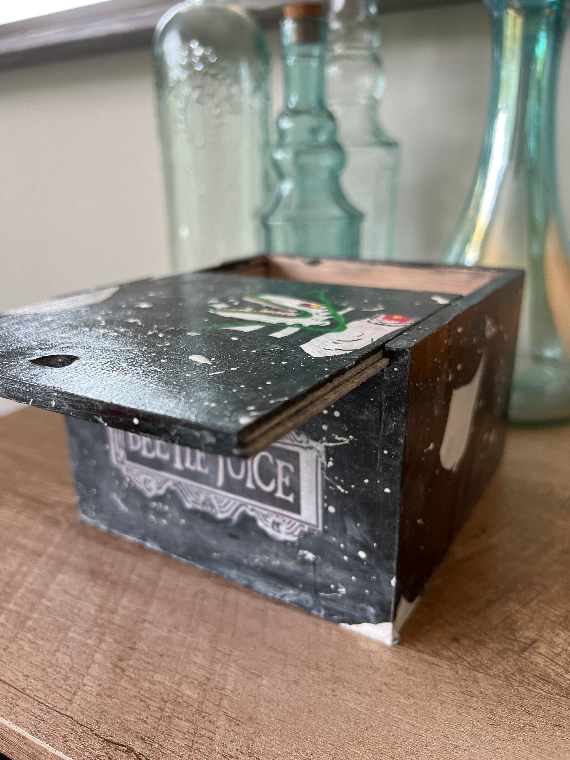 Beetlejuice Sandworm Box Stash Box - Etsy
