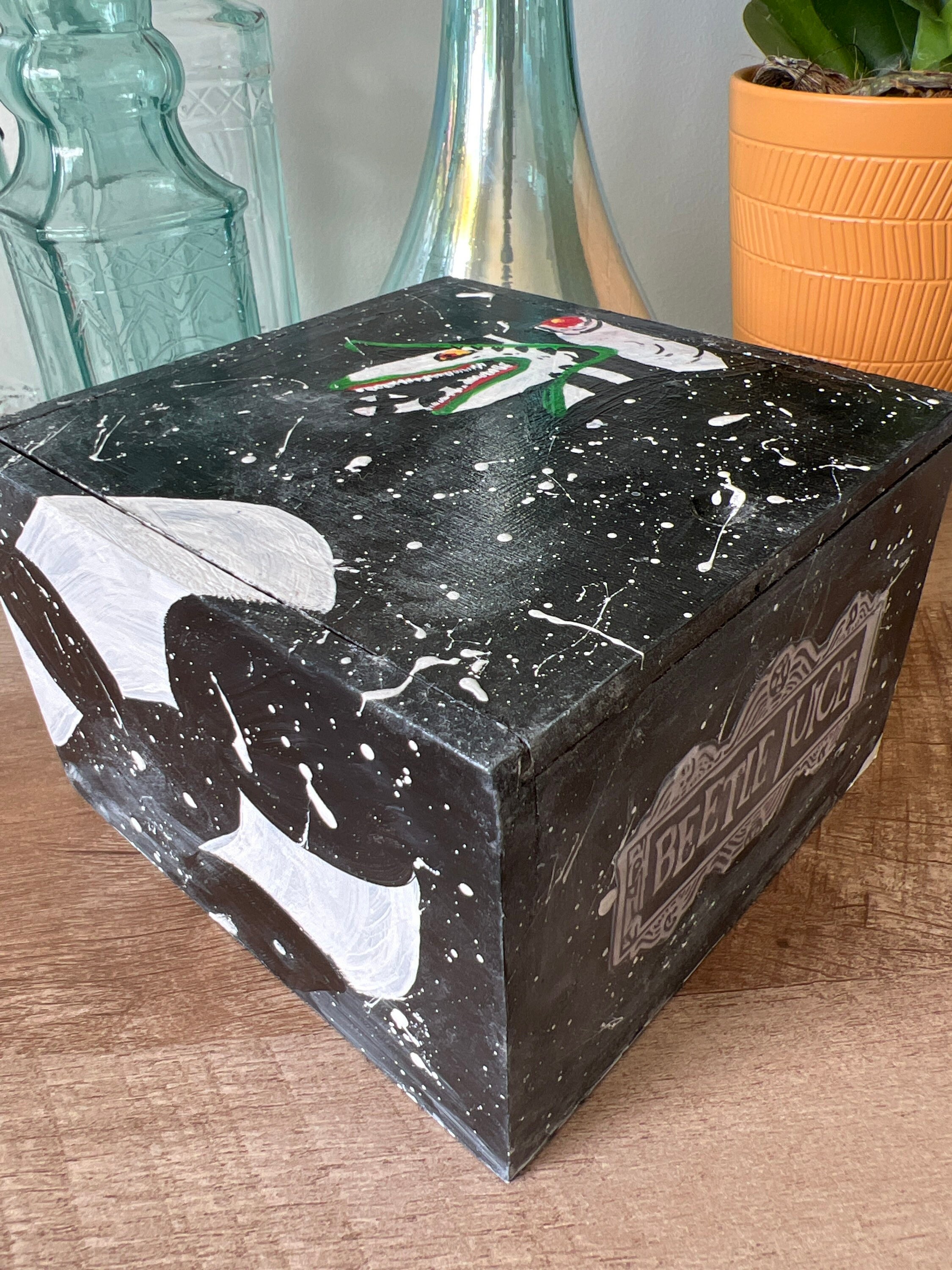 Beetlejuice Sandworm Box Stash Box - Etsy