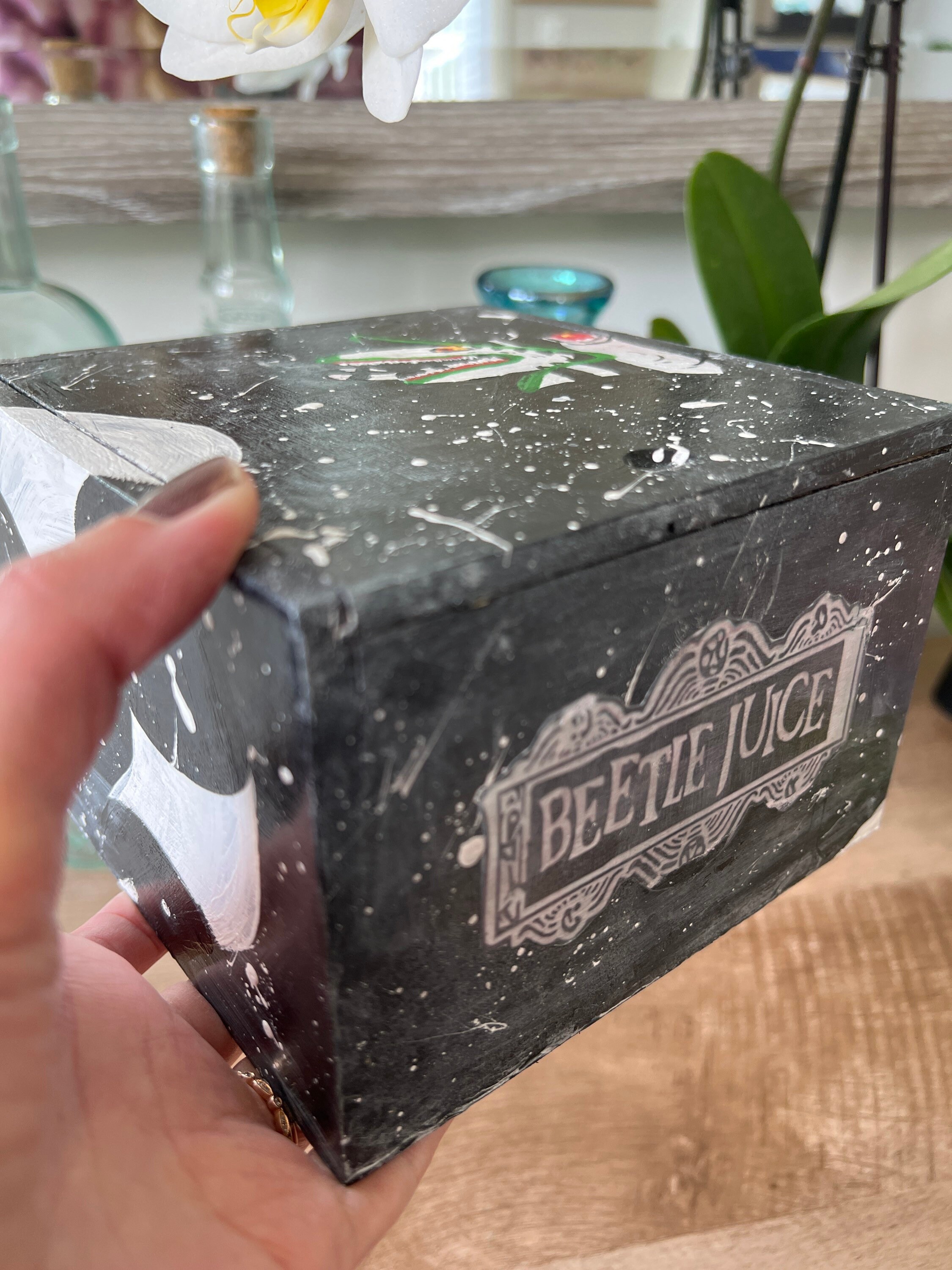 Beetlejuice Sandworm Box Stash Box - Etsy