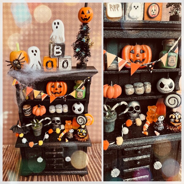 Halloween Miniatures - Etsy