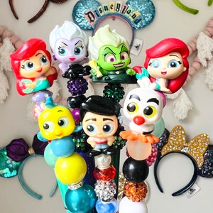 Little Mermaid Ariel Ursula Flounder Disney Doorable Pens - Etsy