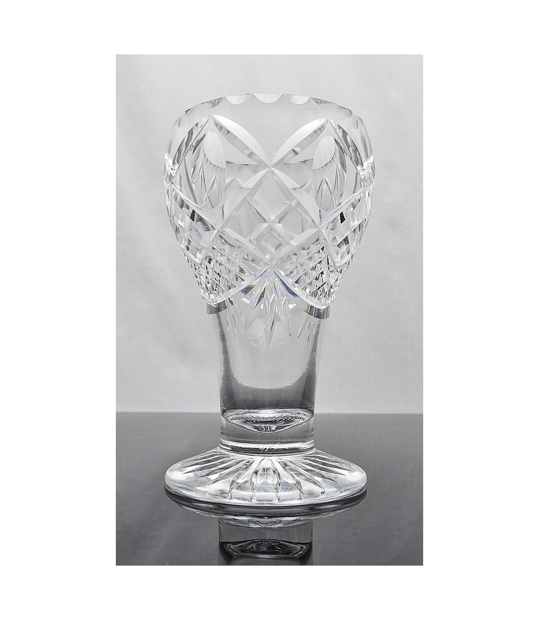 Art Deco Thomas Webb Cut Crystal Vase - Etsy