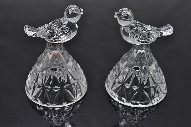 1970s/80s Hofbauer Byrds Crystal Candlesticks – A Pair - Etsy UK