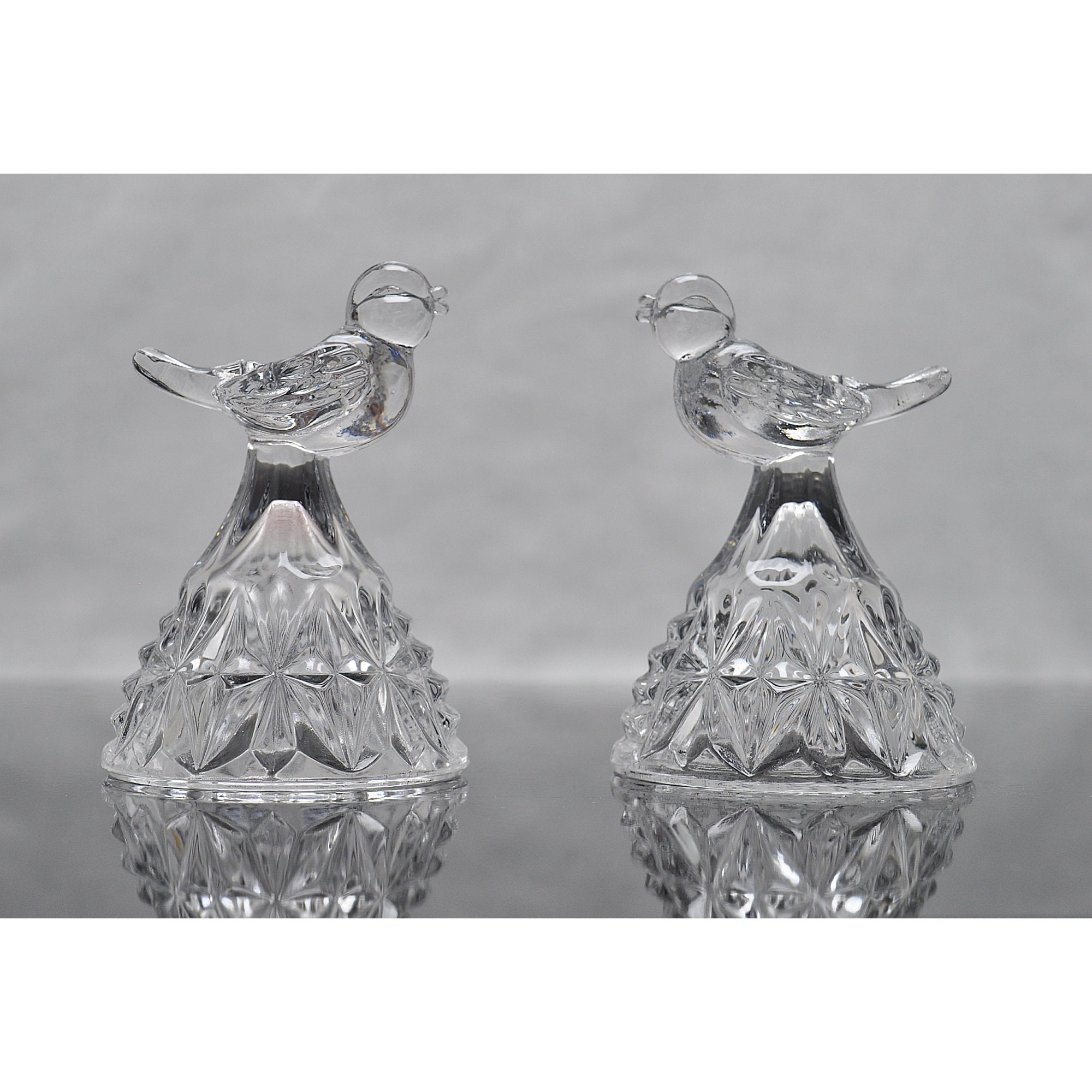 1970s/80s Hofbauer Byrds Crystal Candlesticks – A Pair - Etsy UK