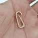14k Solid Gold Diamond Enhancer, Pave Diamond Push Lock, Connector ...