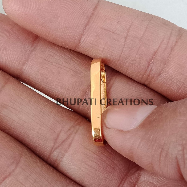 Handmade 14K Yellow Gold Vintage Clasp Lock, 25x10 Mm - Etsy
