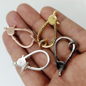 925 Sterling Silver Lobster Lock, Silver Diamond Lobster Lock, Link ...