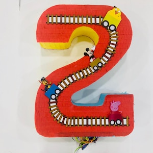 Piñata tren - Etsy España