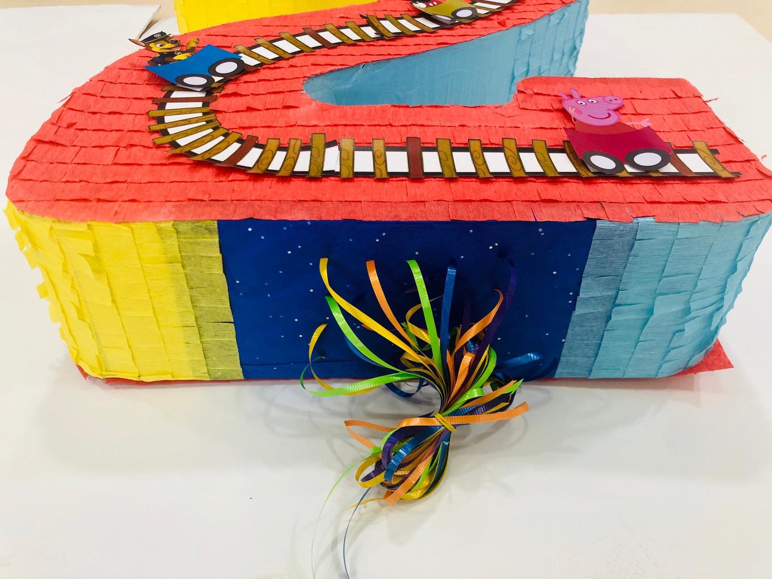 Piñata tren - Etsy España