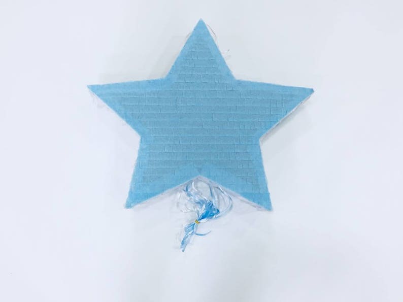 Piñata de estrella azul para cumpleaños, bautizos, comuniones... - Etsy ...