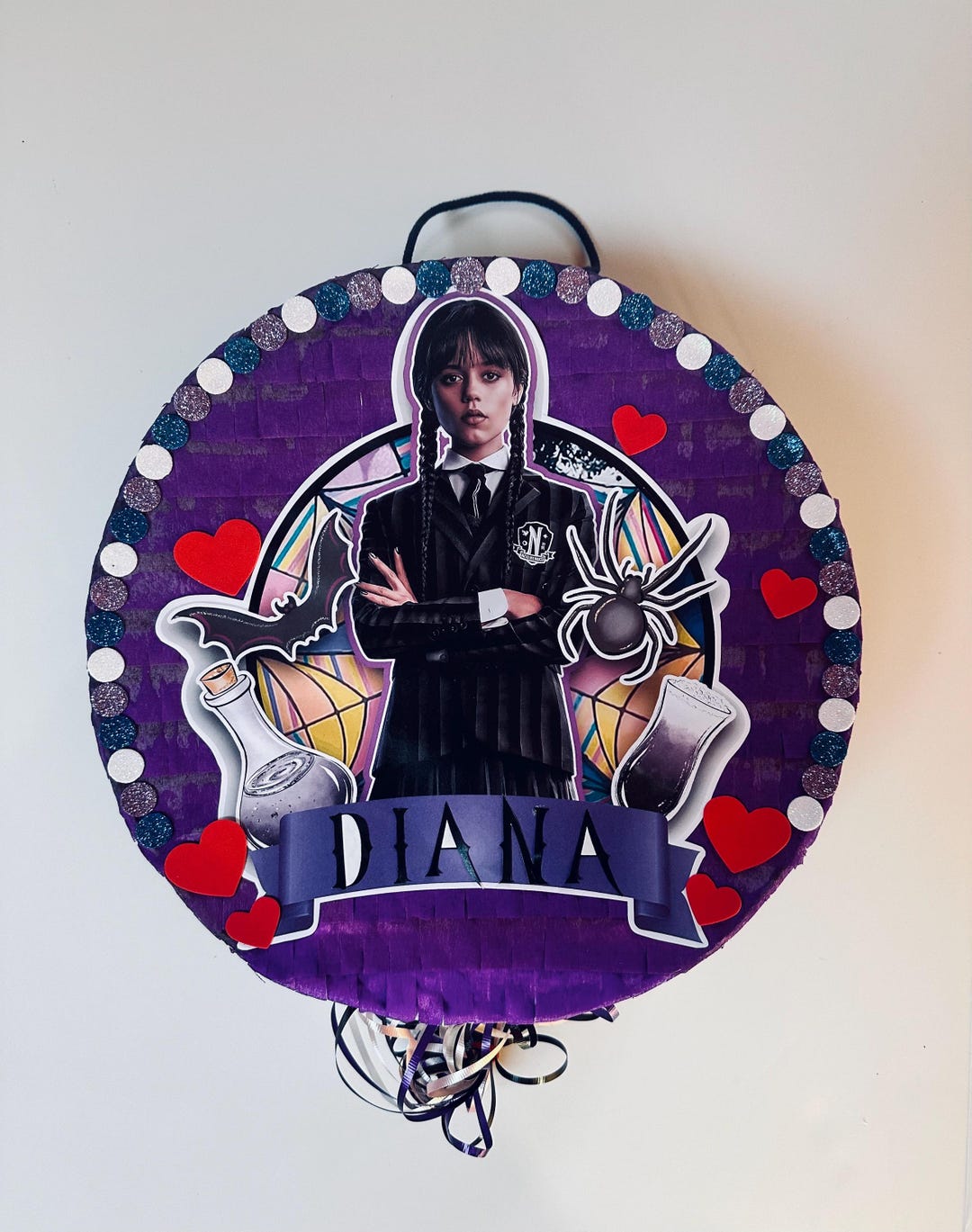 Piñata Inspired by Wednesday Addams - Etsy