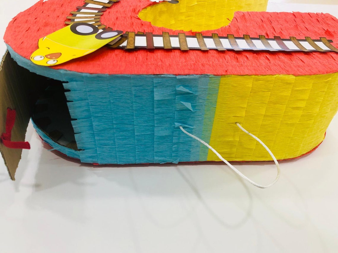 Piñata tren - Etsy España