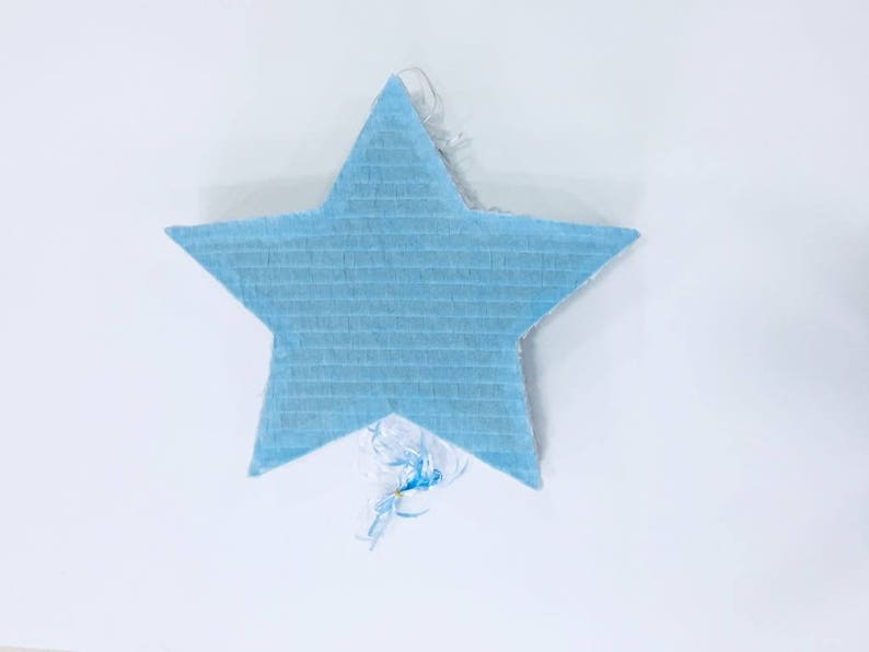 Piñata de estrella azul para cumpleaños, bautizos, comuniones... - Etsy ...