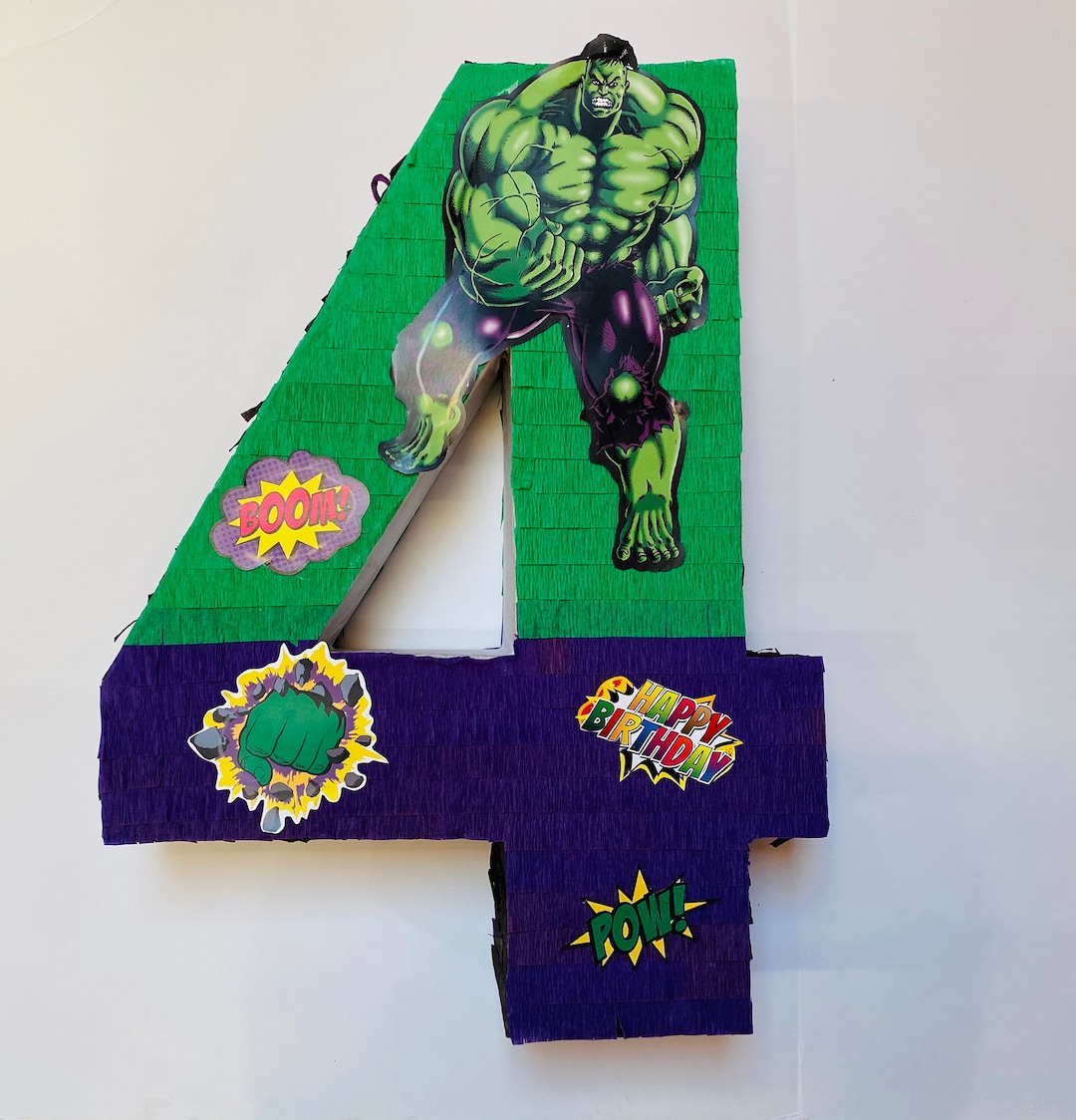Piñata Inspired by the Incredible Hulk - Etsy