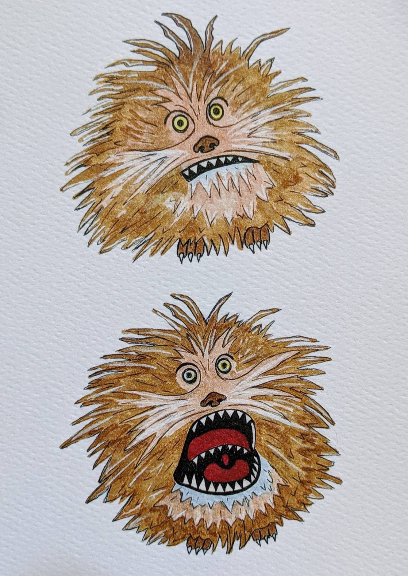The Phases of Fizzgig Art Print-The Dark Crystal-Fantasy | Etsy